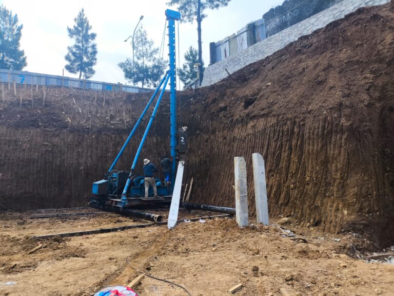 Tahapan Bore Pile – Proses Kerja Fondasi dari Awal hingga Akhir